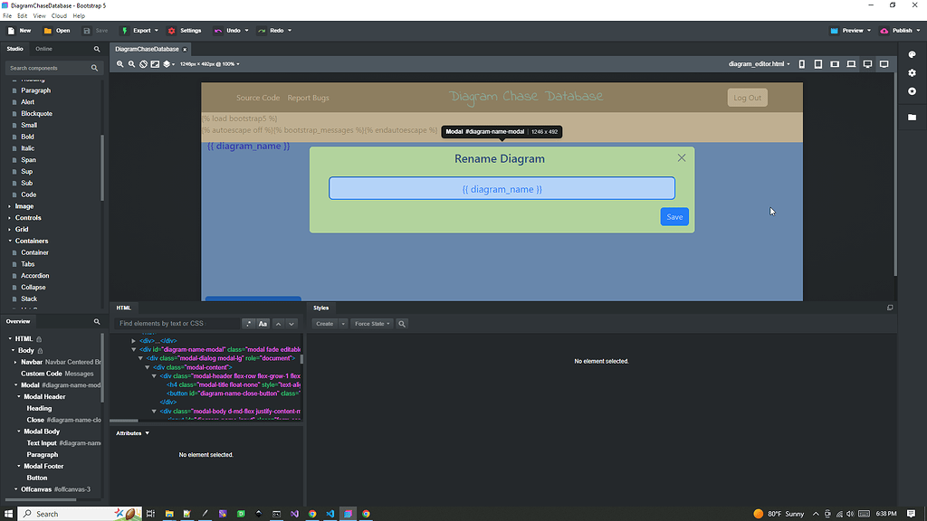 How can I round all modal dialogs to be 14px radius instead of 7px ...