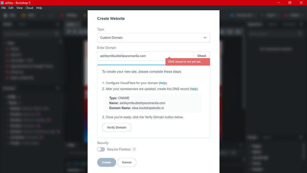 How to set up custom domain name without Cloudflare? - Bootstrap Studio Help - Bootstrap Studio ...