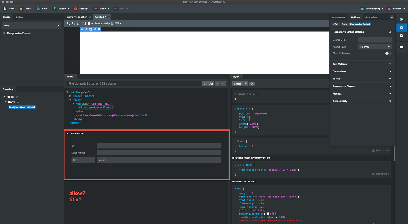 How do I embed a YouTube video from a specific time? - Bootstrap Studio ...