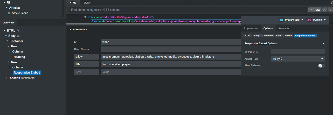How do I embed a YouTube video from a specific time? - Bootstrap Studio ...