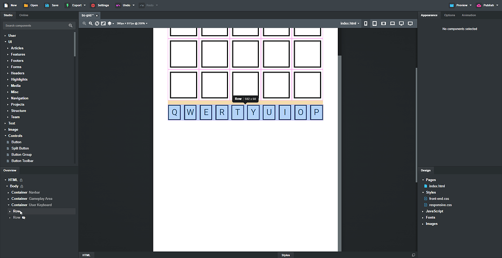 Responsive Keyboard - Bootstrap Studio Help - Bootstrap Studio Forum
