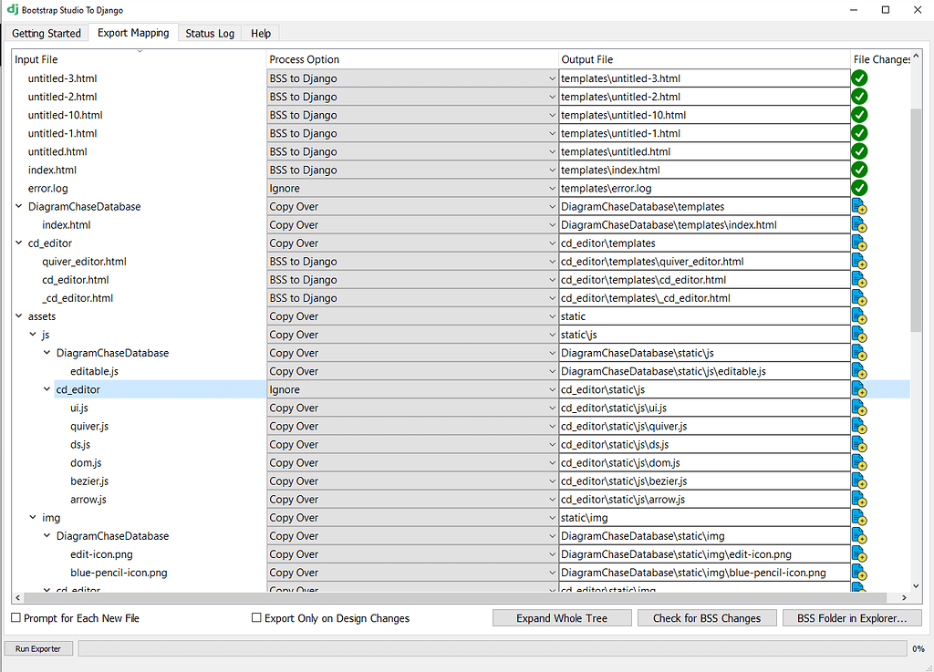 BSS to Django GUI I made - how can I provide online BSS components for lowcode? - Ideas ...