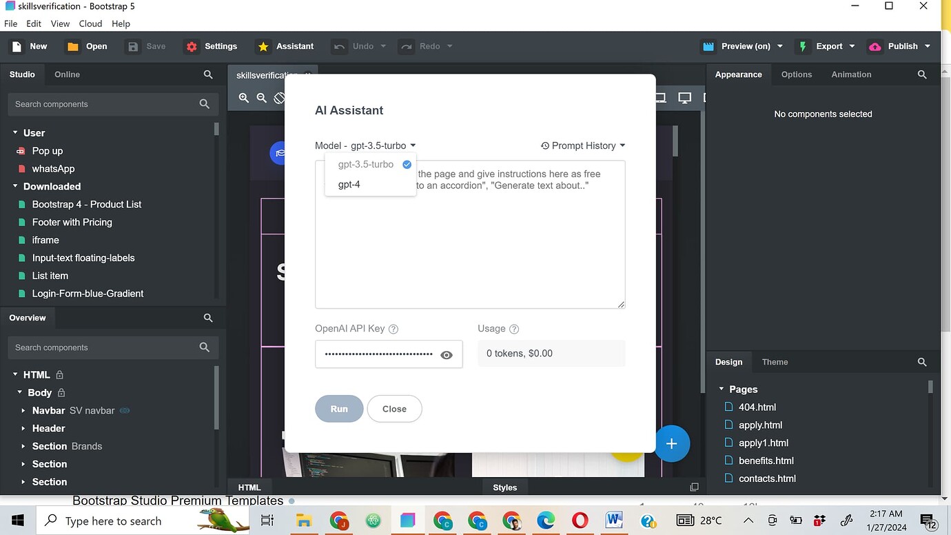 Gpt-3.5-turbo to gpt-3.5 - Bootstrap Studio Help - Bootstrap Studio Forum